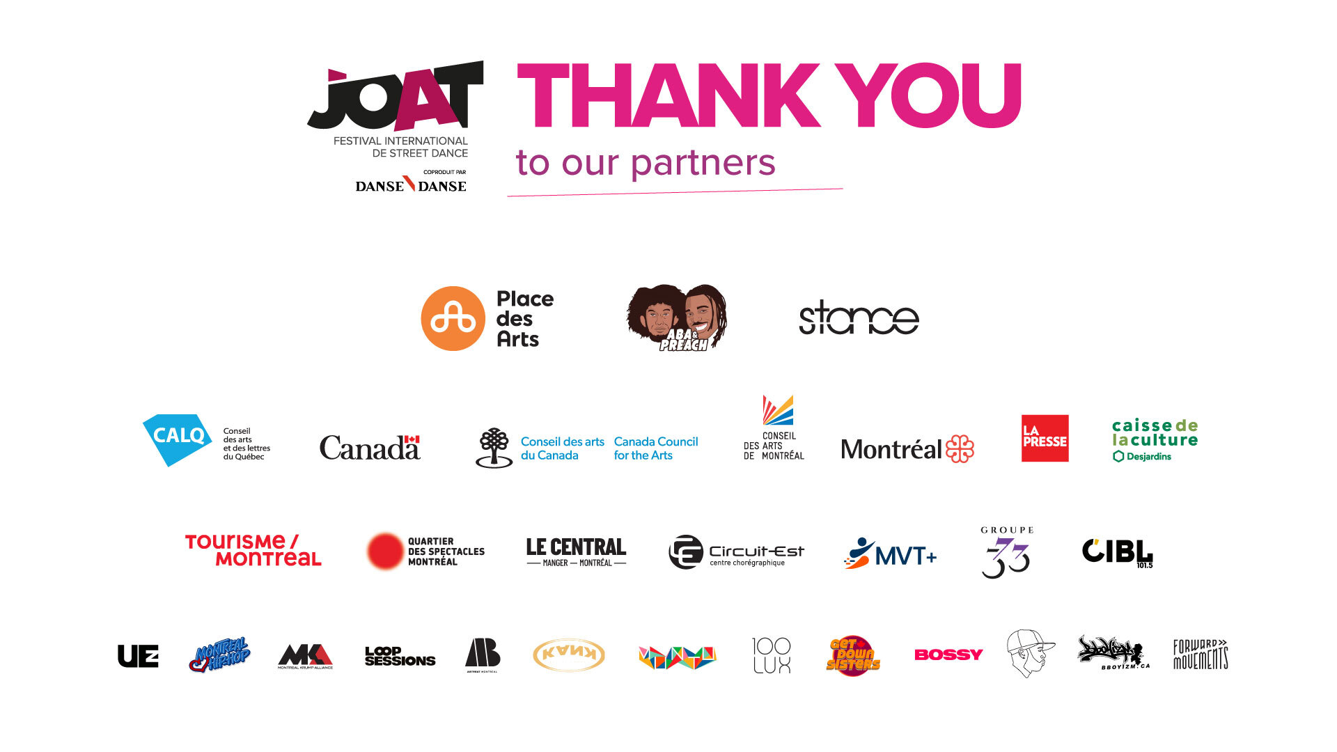 JOAT Festival international de street dance | Danse Danse